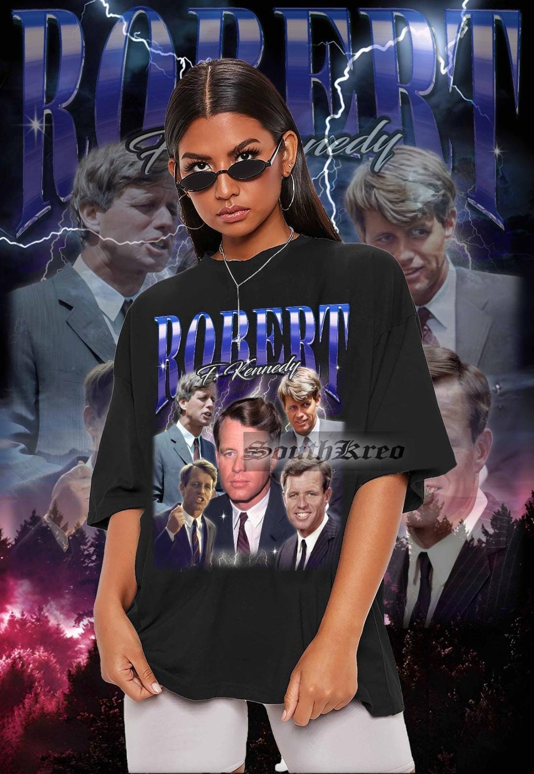 Limited Robert F Kennedy Jr Vintage T-shirt, Robert F Kennedy Retro ...