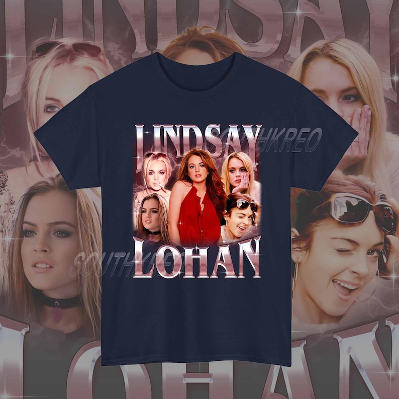 Limited Lindsay Lohan Vintage Shirt, Lindsay Lohan Fan Tees, Lindsay ...