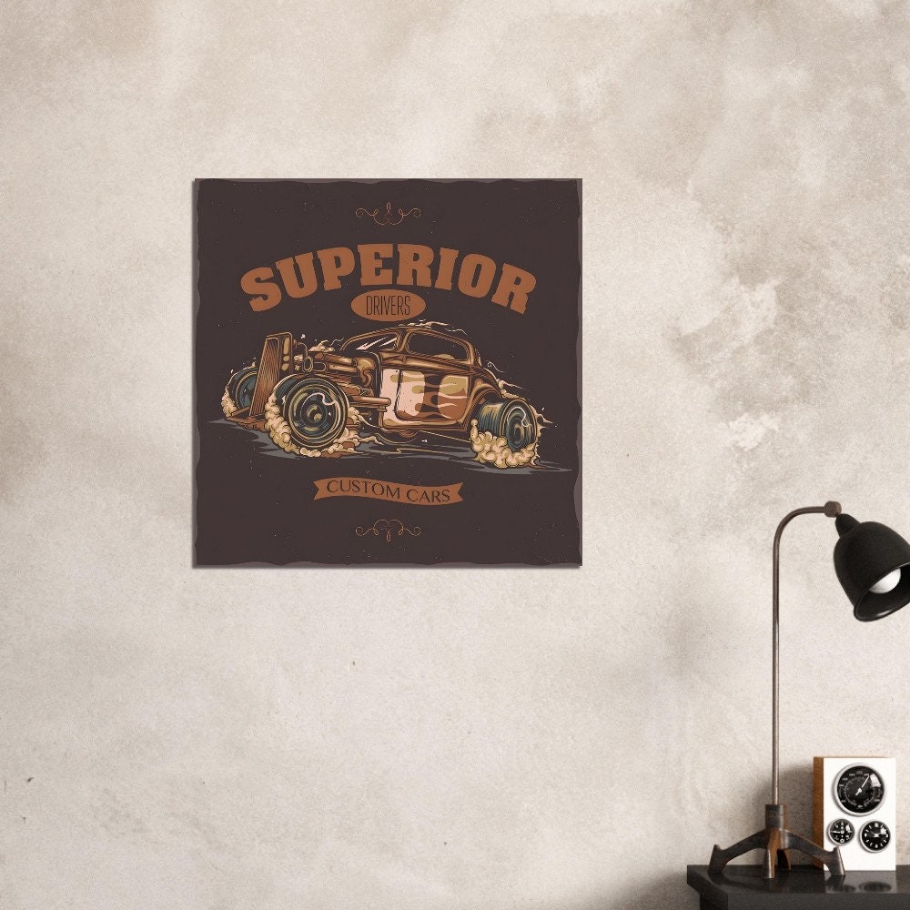 Superior Cars Premium Matte Texture Poster - Etsy