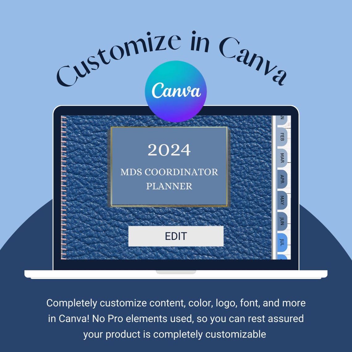 MDS Coordinator Digital Planner, Medicare Nurse Planner Template, MDS ...