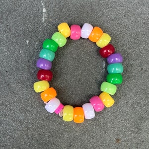 Plastic Bead Bracelets - Etsy