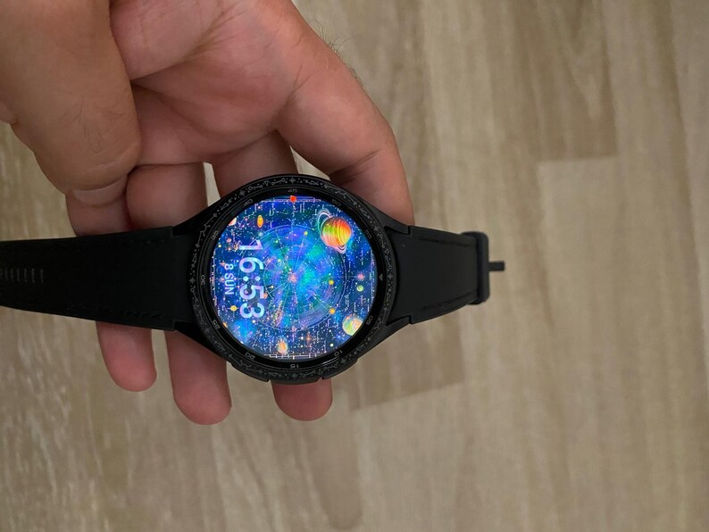 Celestial Solar System Map Samsung Watch Face Space-inspired Art - Etsy