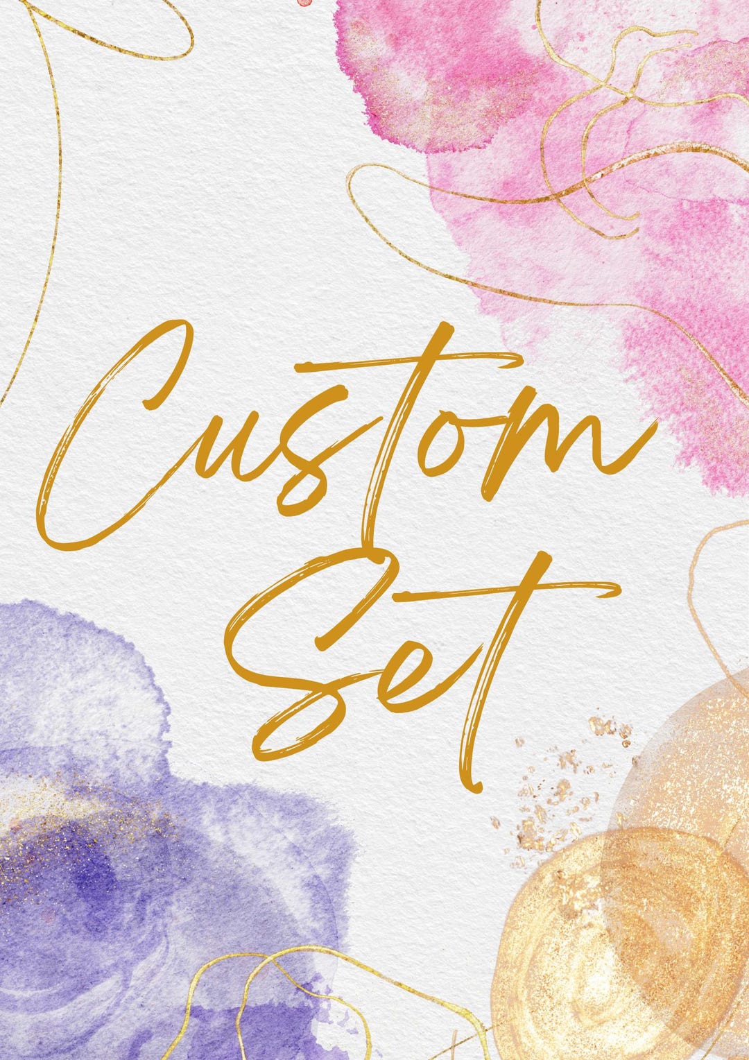 Custom Nail Set, Press on Nails, False Nails, Hand Painted Nails, Nail ...