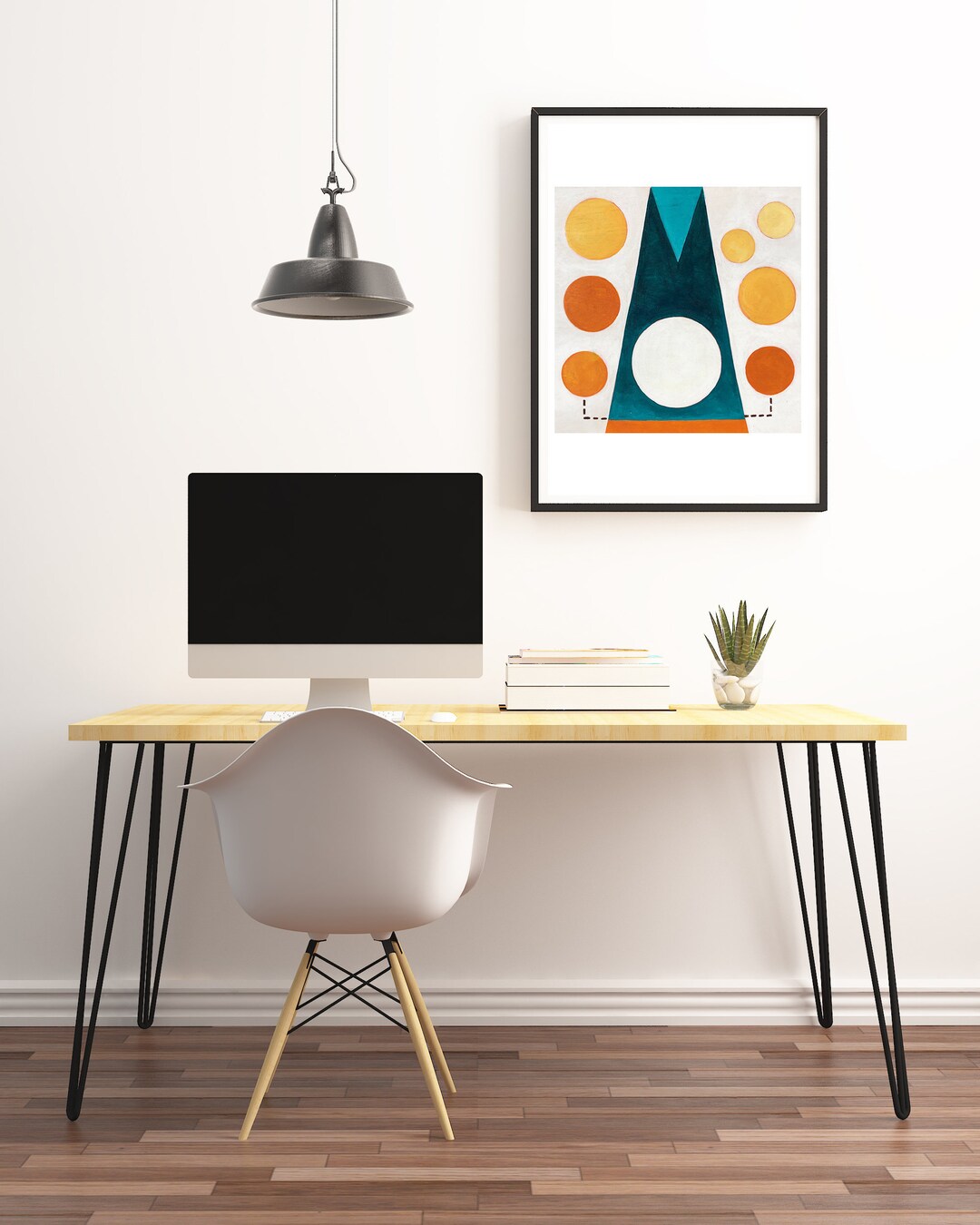 Existential Theory Print, Shapes, Color, Theoretical Abstract, Art ...