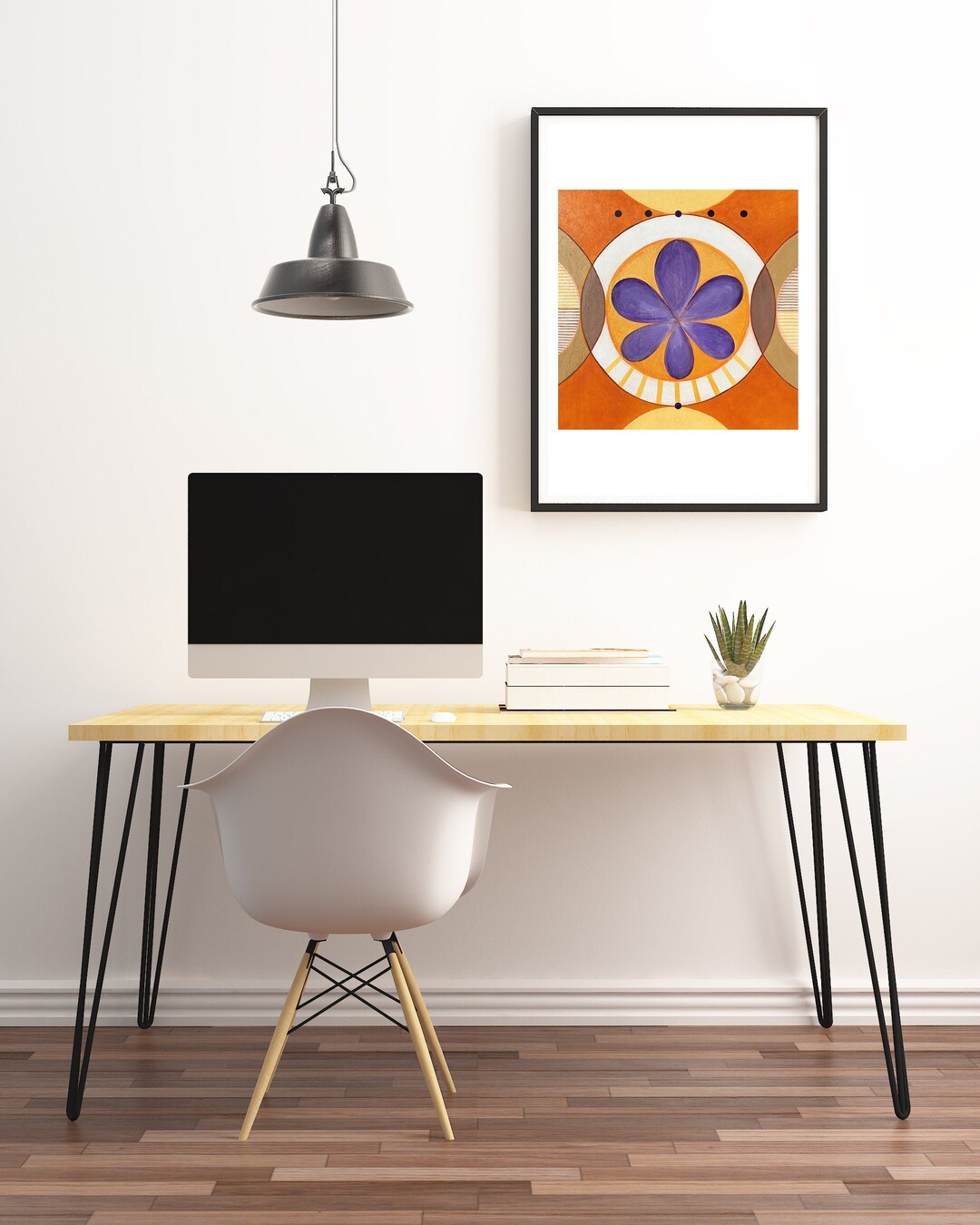 Multicultural Theory Print, Six Petal Flower, Shapes, Gift for Friend ...