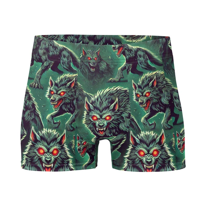 Mens Wolf Boxers - Etsy