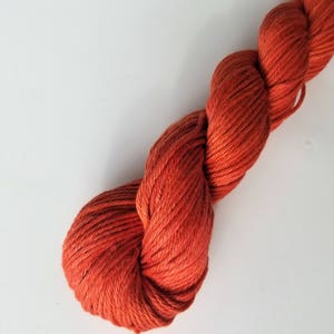 Rust 100% Cotton Hand Dyed Hand Painted Solid Colorway - Etsy
