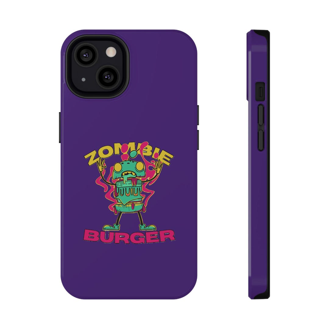 Monster Zombie Burger Impact-resistant Phone Case High-quality ...
