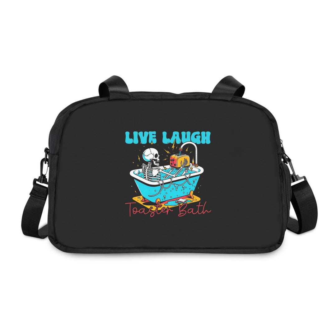 Hilarious Halloween Meme Purse Live Laugh Toaster Bath Graphic Funny ...