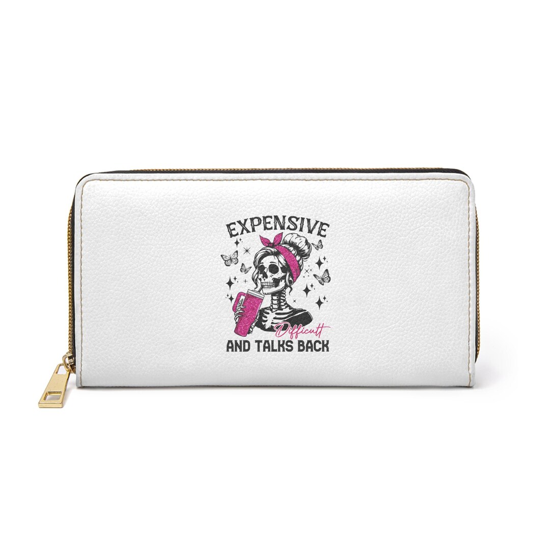Expensive, Difficult, and Talks Back Wallet, Halloween Theme Wallet ...