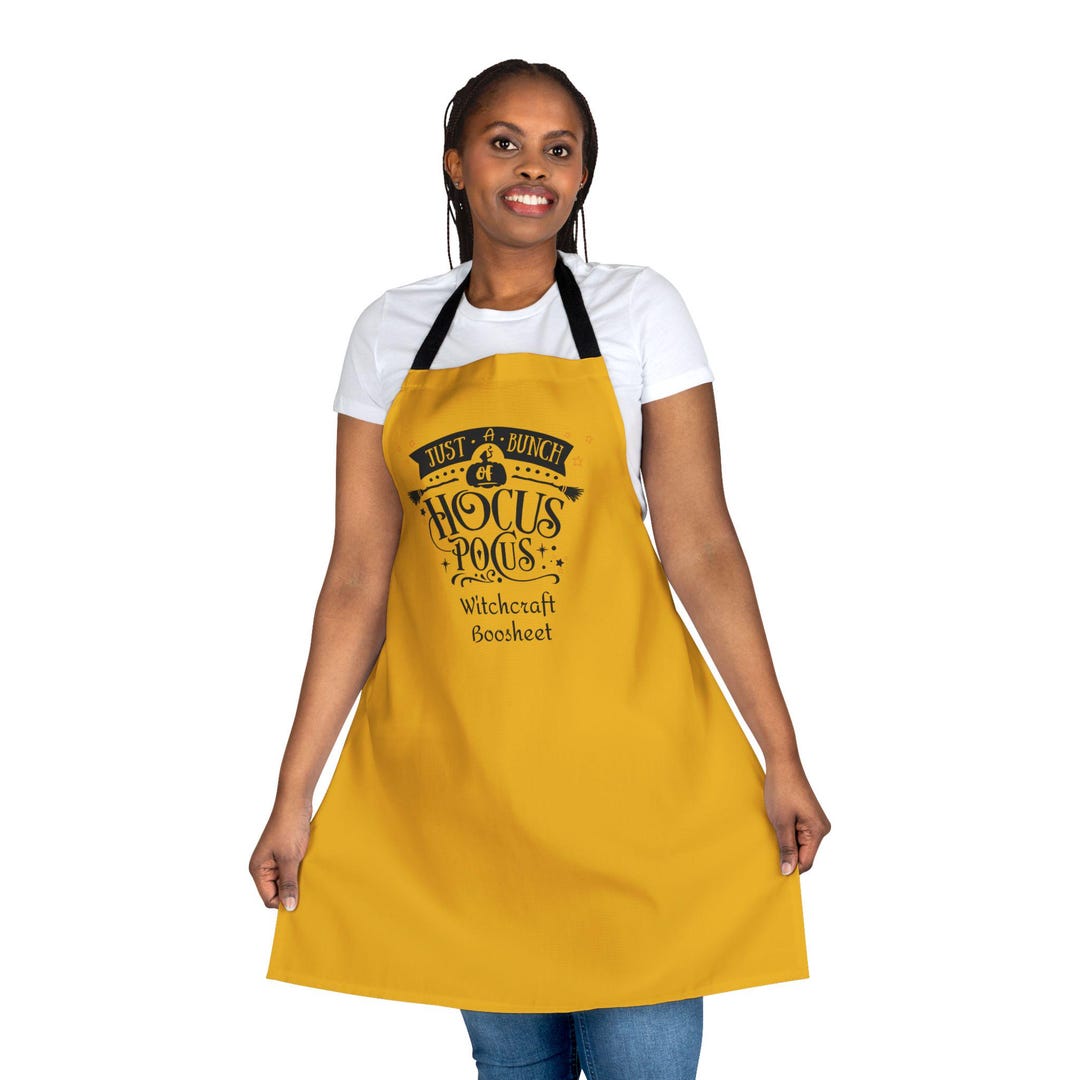Witchy Hocus Pocus Kitchen Apron Halloween Cooking Gift - Etsy