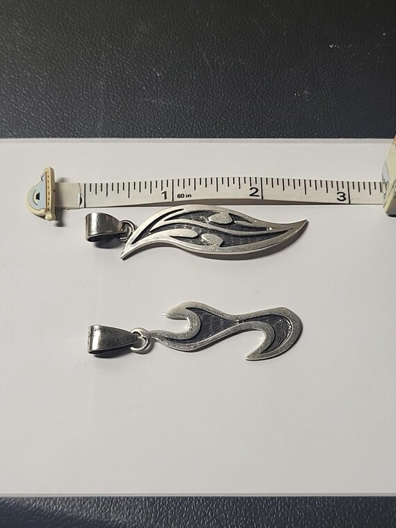 Tribal design tattoo design sterling silver pendants … - Gem
