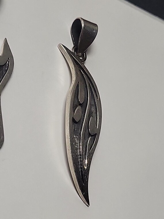 Tribal design tattoo design sterling silver pendants … - Gem