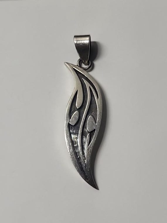 Tribal design tattoo design sterling silver pendants … - Gem
