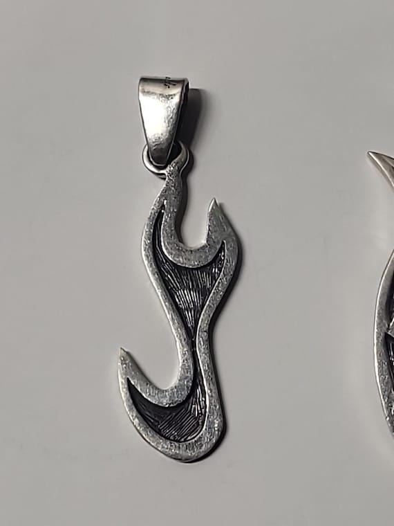 Tribal design tattoo design sterling silver pendants … - Gem