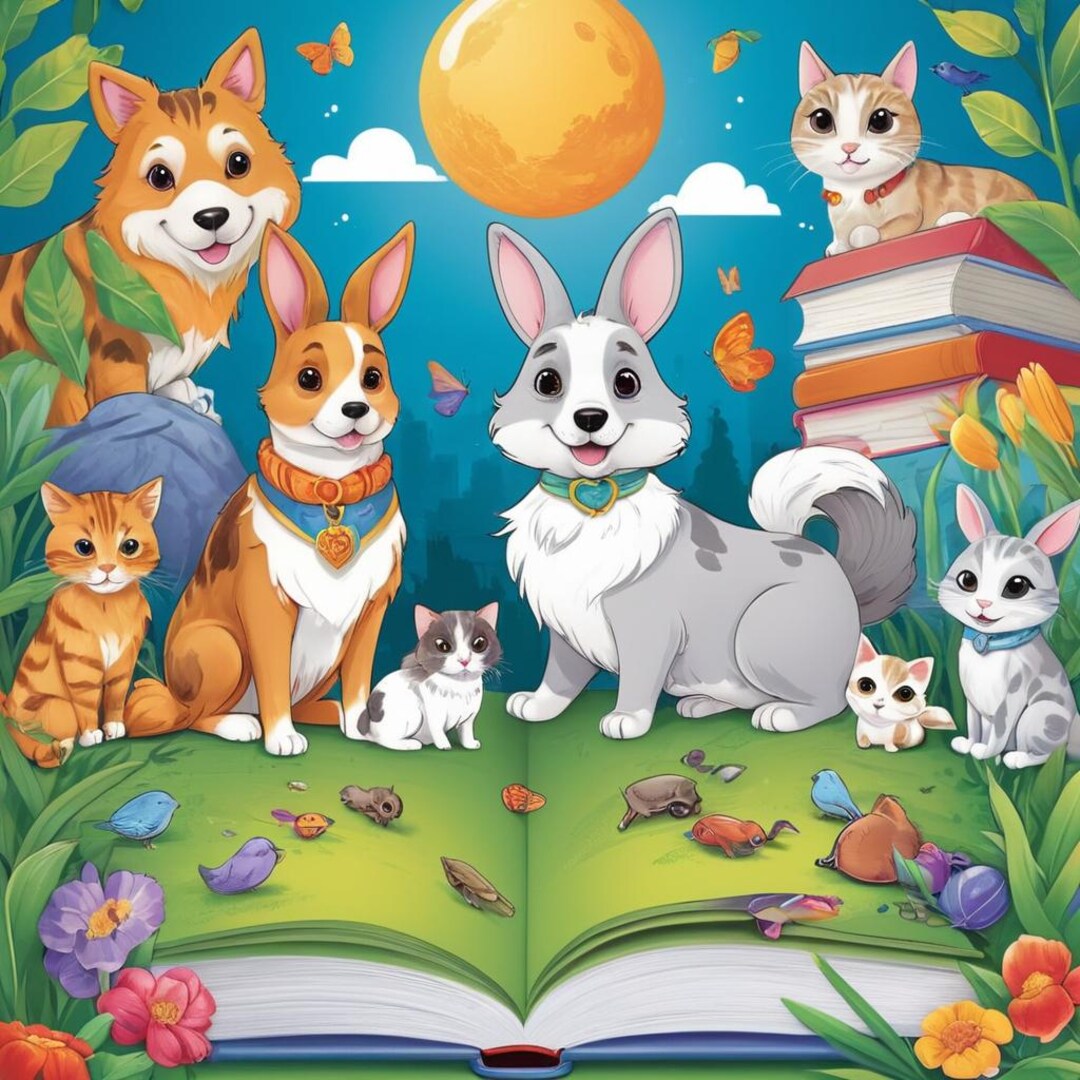 Dorota's Furry Friends: A Coloring Adventure - Etsy