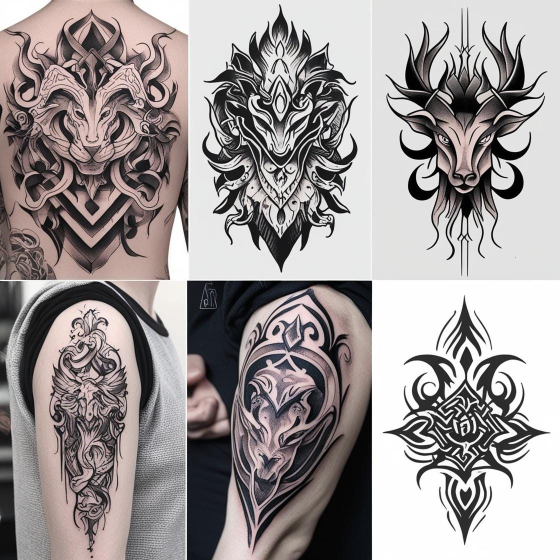 Unique Tattoo Designs – Over 200 Exclusive Artistic Ideas – Geometric ...