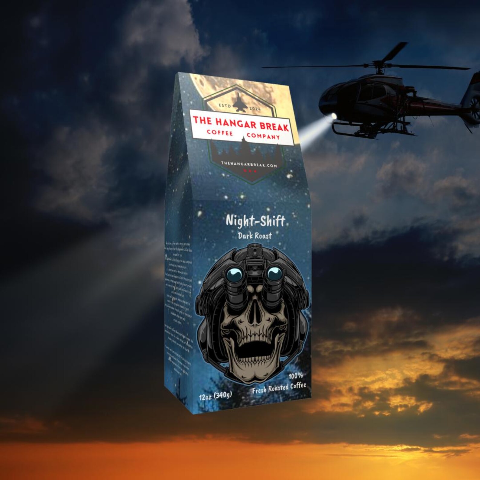 Night Shift | Dark Roast | Aviation Coffee - Etsy