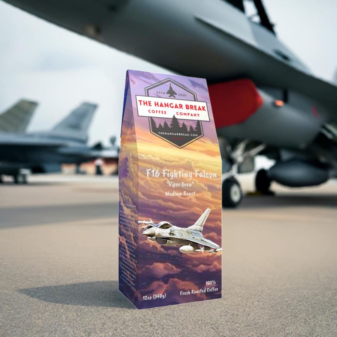 F16 Viper Brew | Medium Blend | Aviation Coffee - Etsy