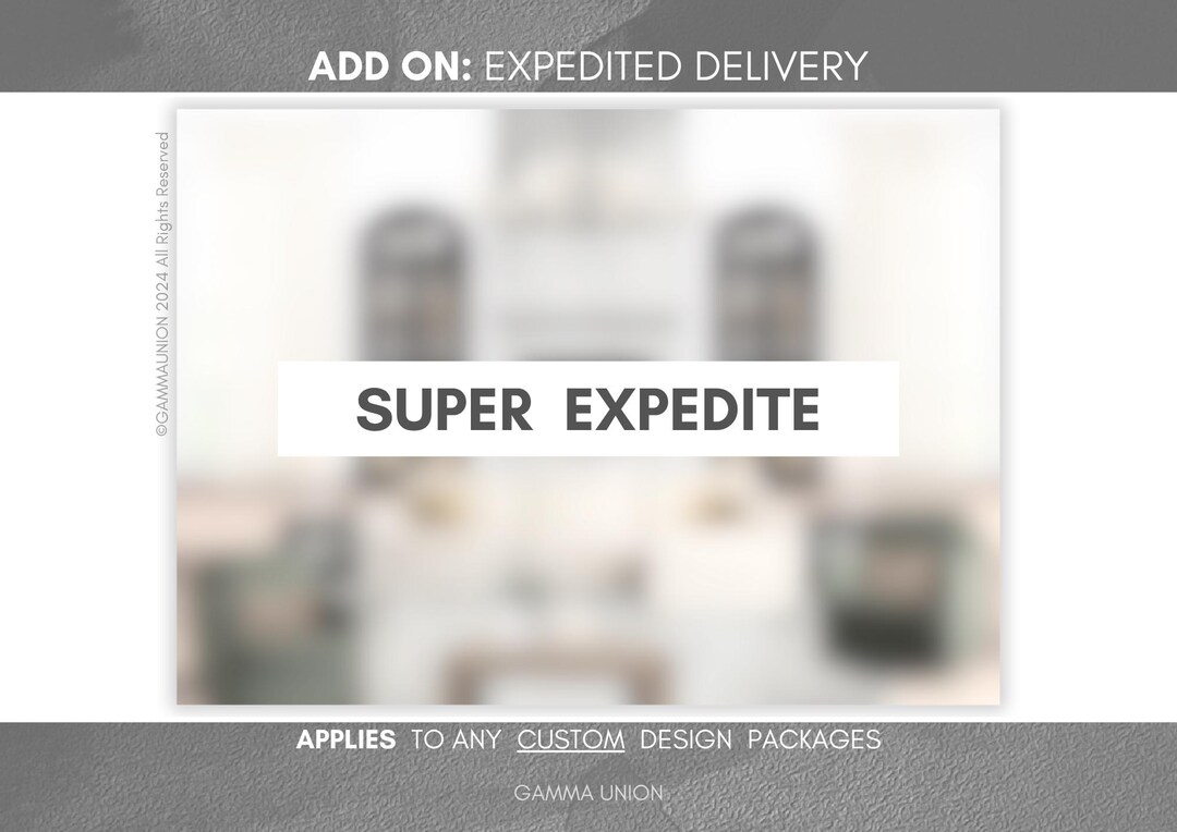 SUPER Expedited Delivery for Custom Online Interior Design: Mood Board ...
