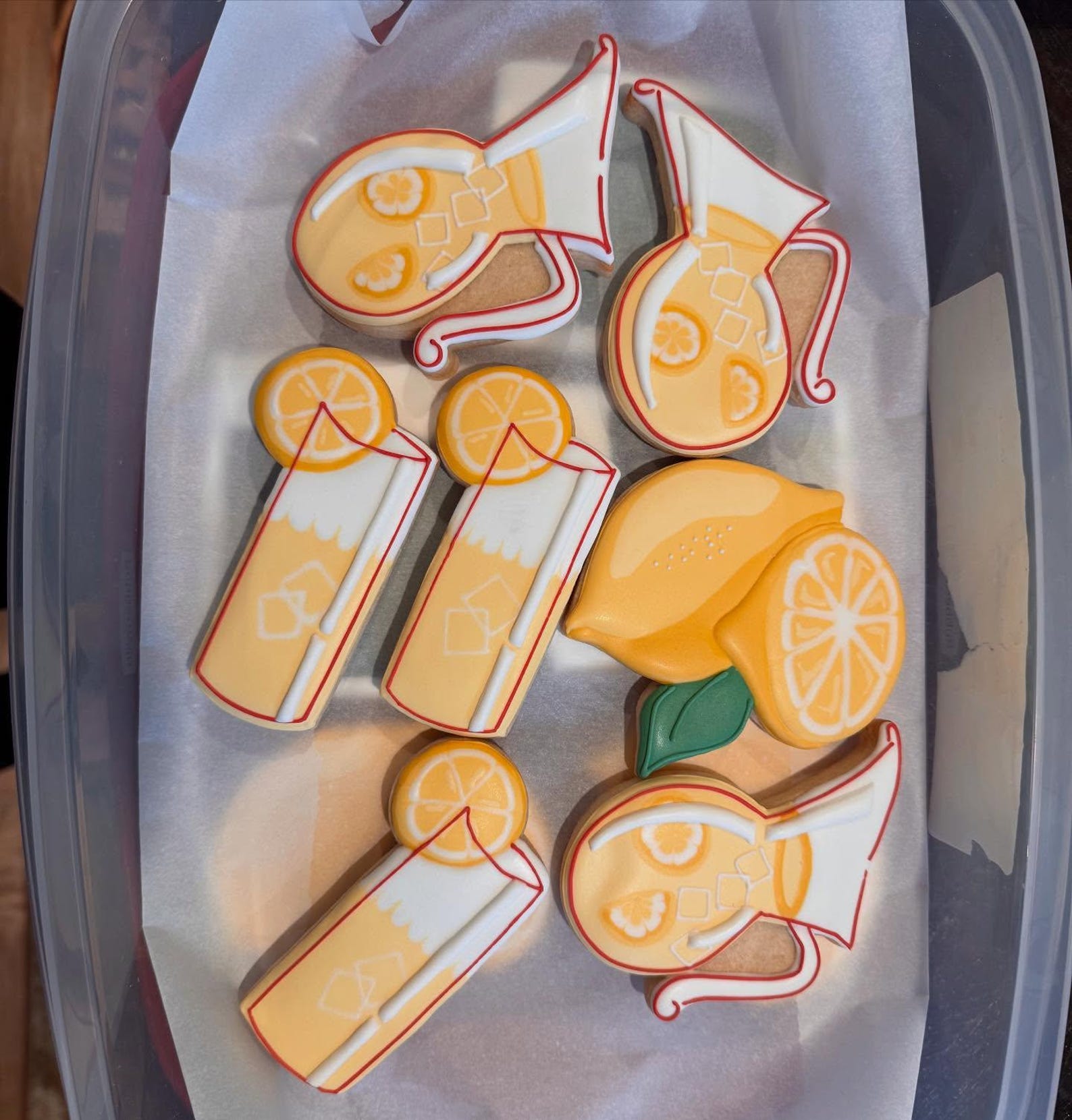 Glass W/citrus Slice Cookie Cutter - Etsy