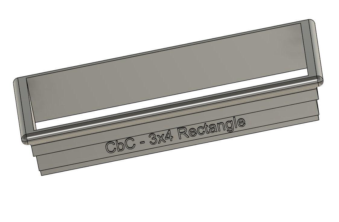 Rectangle 3x4 Inch Cookie Cutter - Etsy