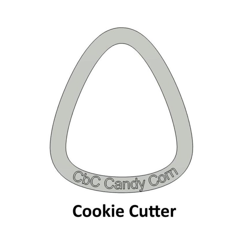 Candy Corn Cookie Cutter - Etsy