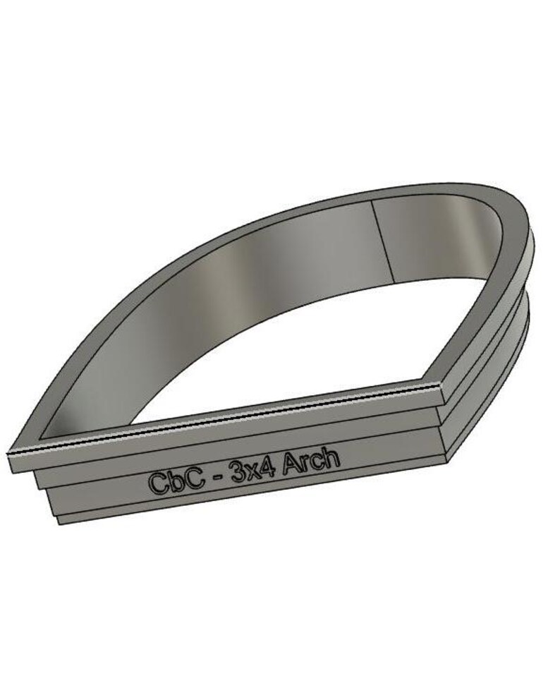 Arch 3x4 Inch Cookie Cutter - Etsy