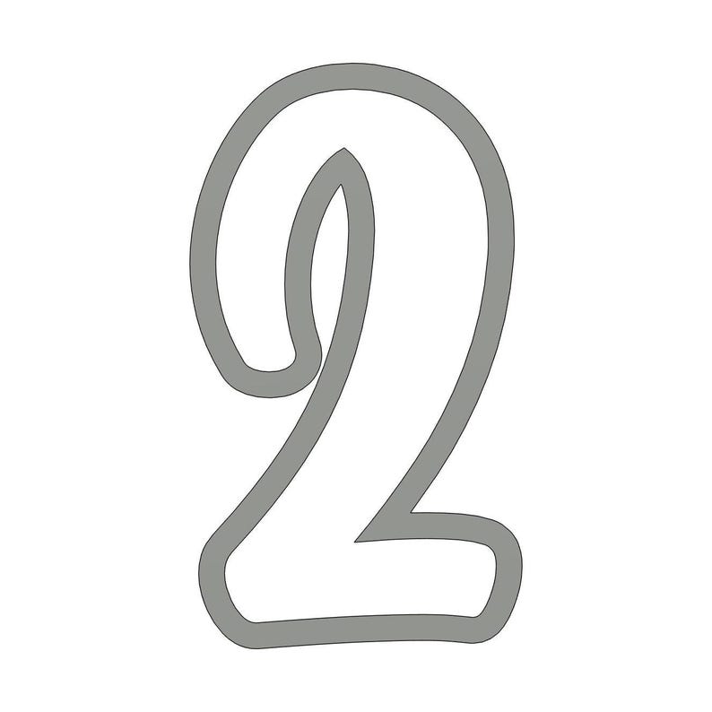 Numbers 0-9 blueberry Outline - Etsy