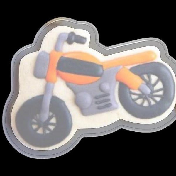 Motorcycle Cookie - Etsy