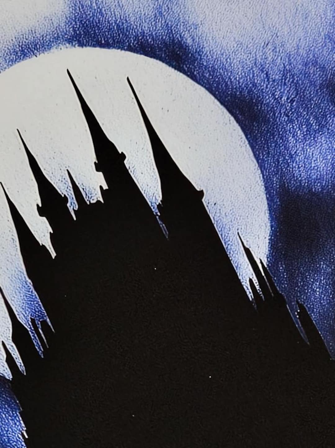 Full Moon Over Castlevania, Castle, Video Game Art, Wall Decor, Home ...