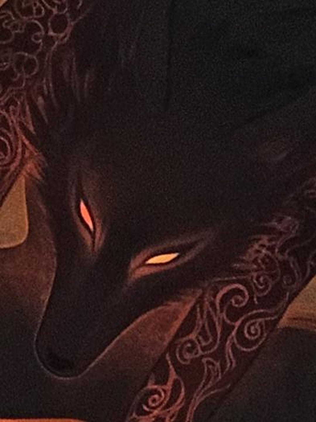 The Lycan, Goth, Werewolf, Anubis, Wall Decor, Home Decor, Art, Gothic ...