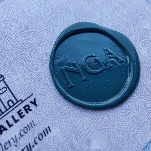 Tamara Lempicka Certificate COA Painting Drawing Handmade Old Vintage ...