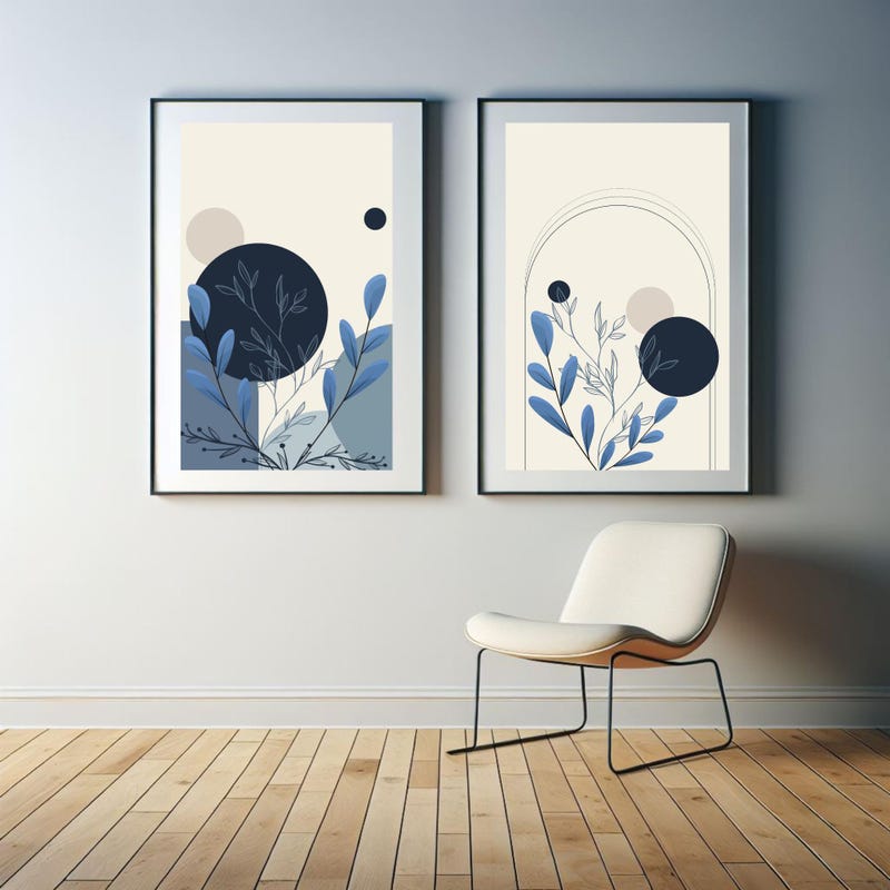 Diptych Art - Etsy
