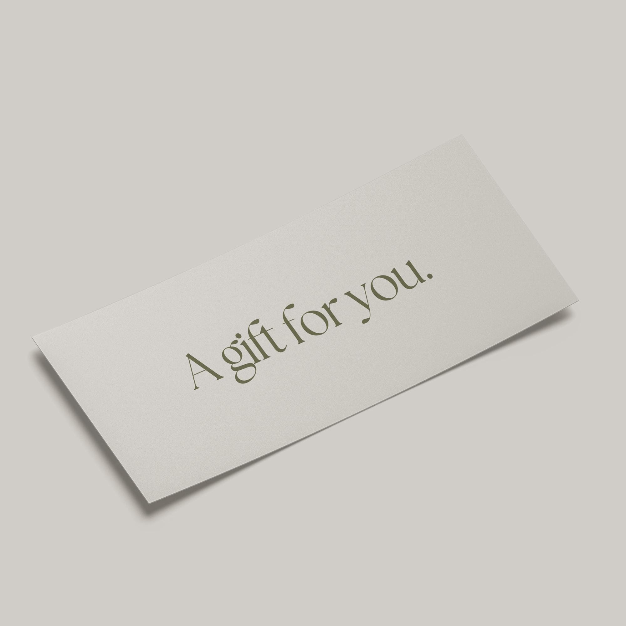 Minimalist Editable Gift Card Template - Instant Download, Printable ...