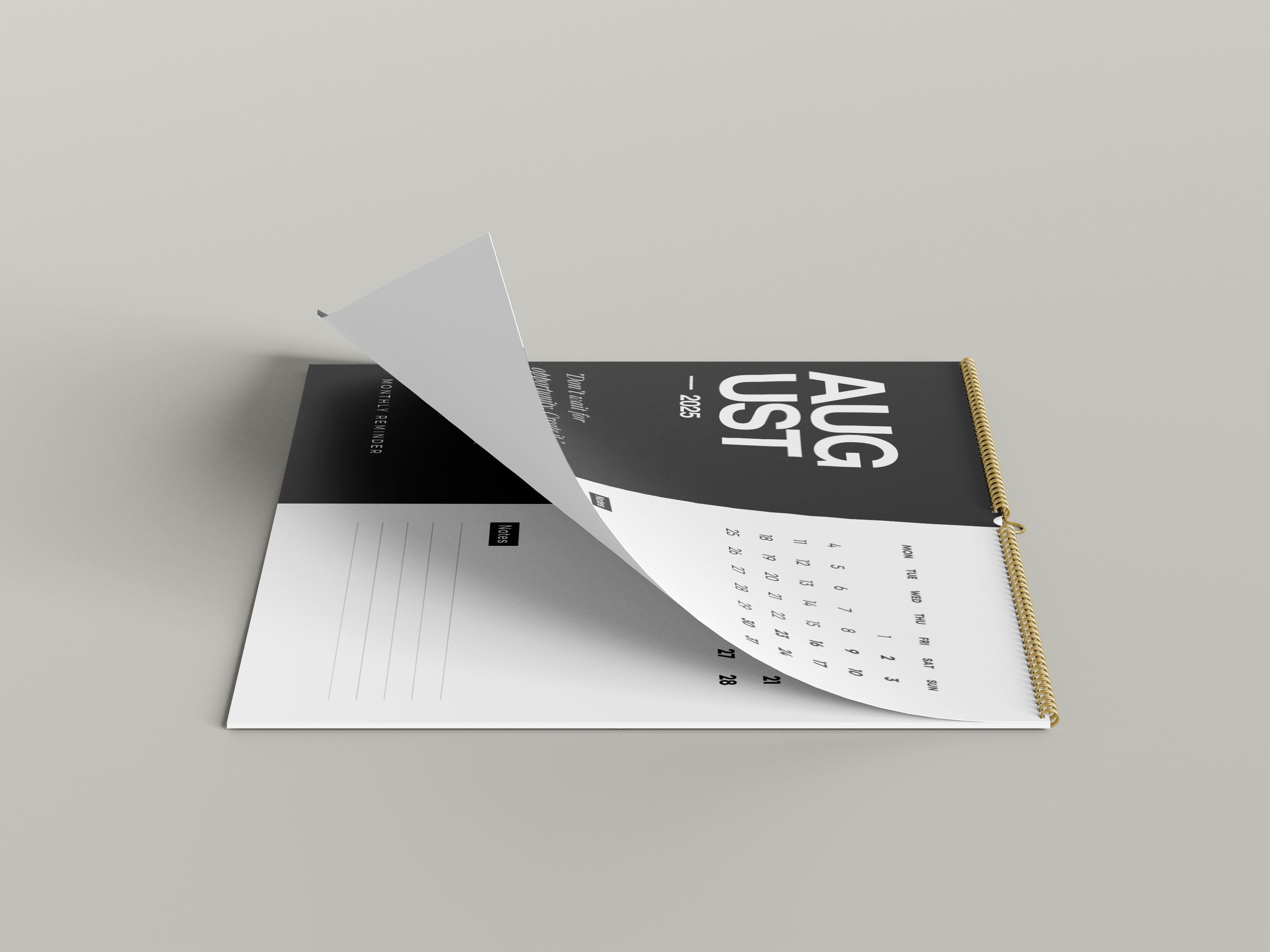 2025 Affirmations Calendar , Printable Calendar With Motivational ...