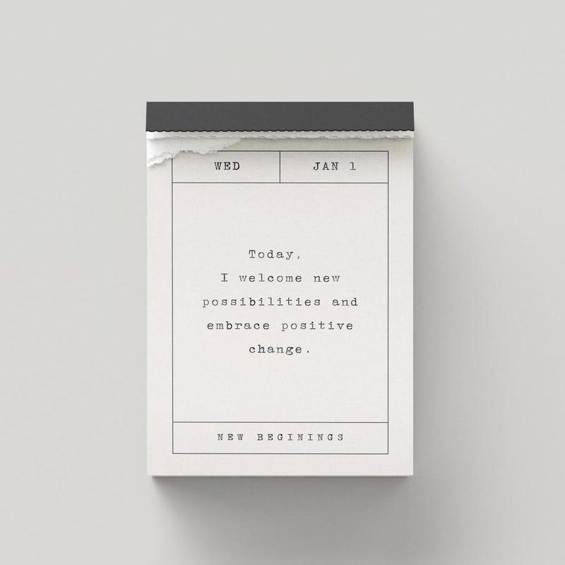 Tear Away Calendar - Etsy