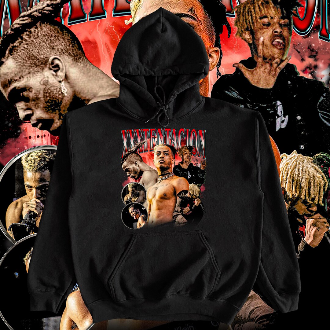 Vintage XXXTENTACION Hoodie - Custom Retro Design, High Quality Hooded ...