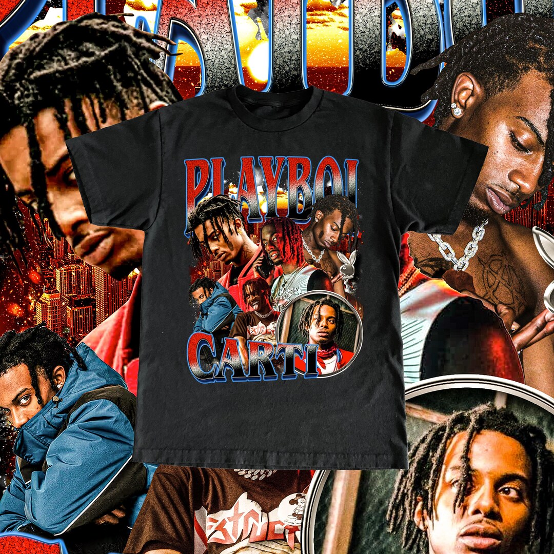 Vintage Playboi Carti Shirt - Custom Vintage Design, Die Lit, Whole ...