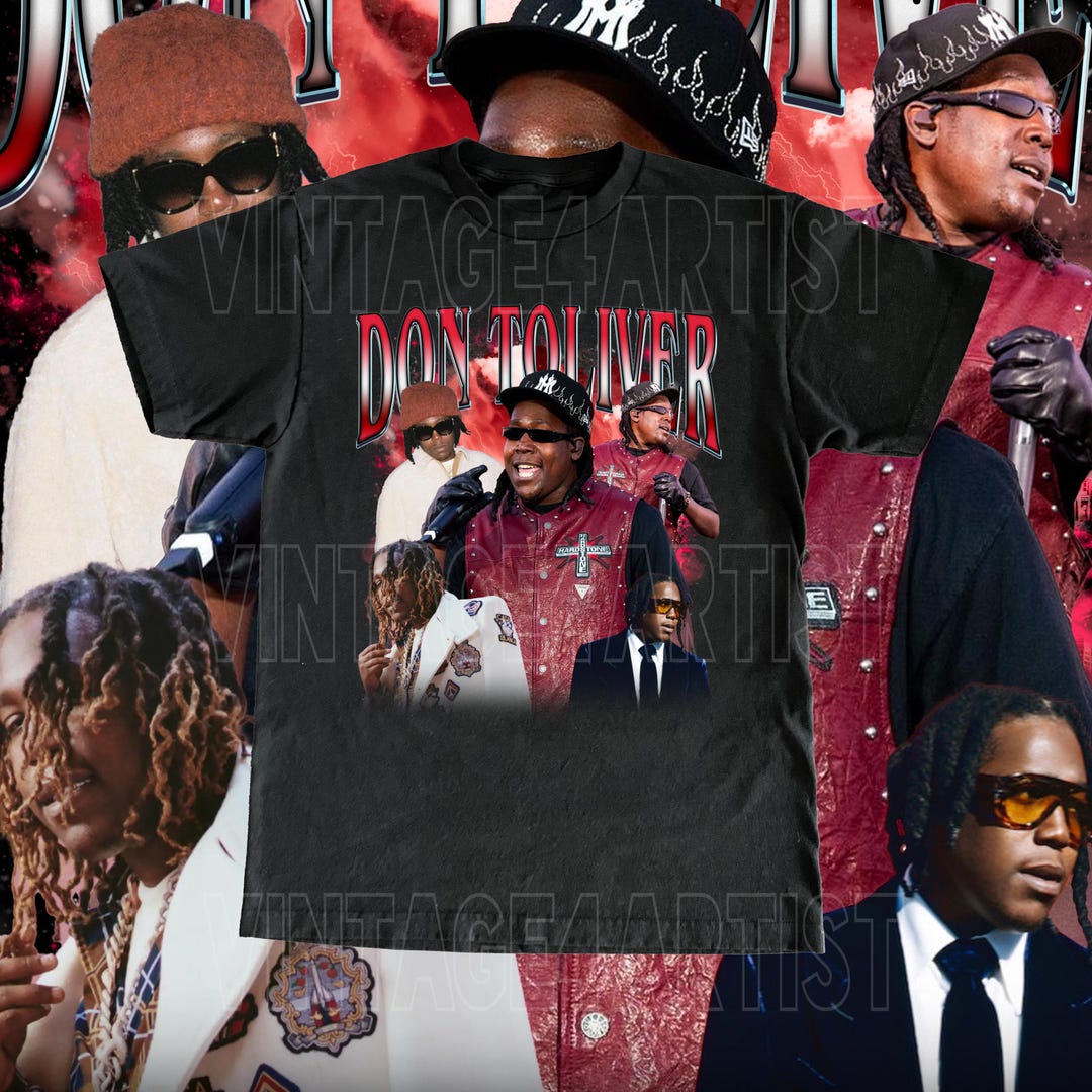 Vintage Don Toliver Shirt - High Quality Tee Cactus Jack Retro Vintage ...