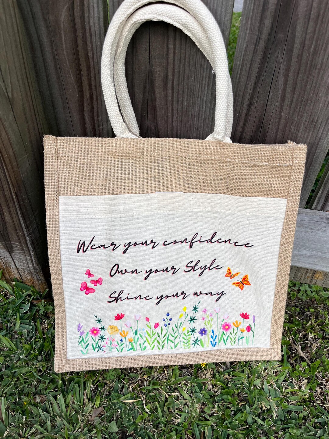 Positive Tote Bag / Tote Bag / Confidence Tote / Tote Bag for Her ...
