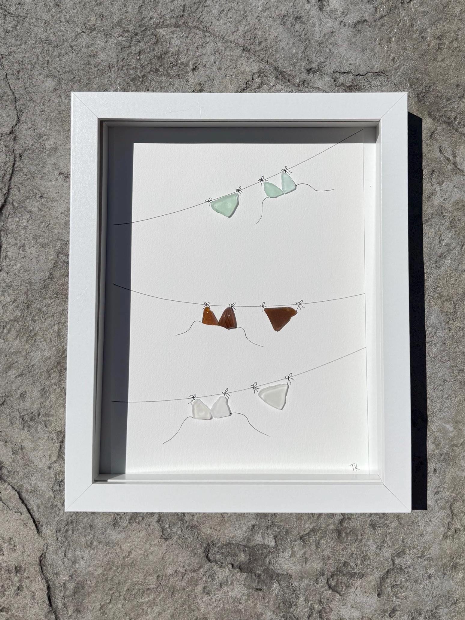 Beach Sea Glass Swimsuit Bikini Art - Etsy