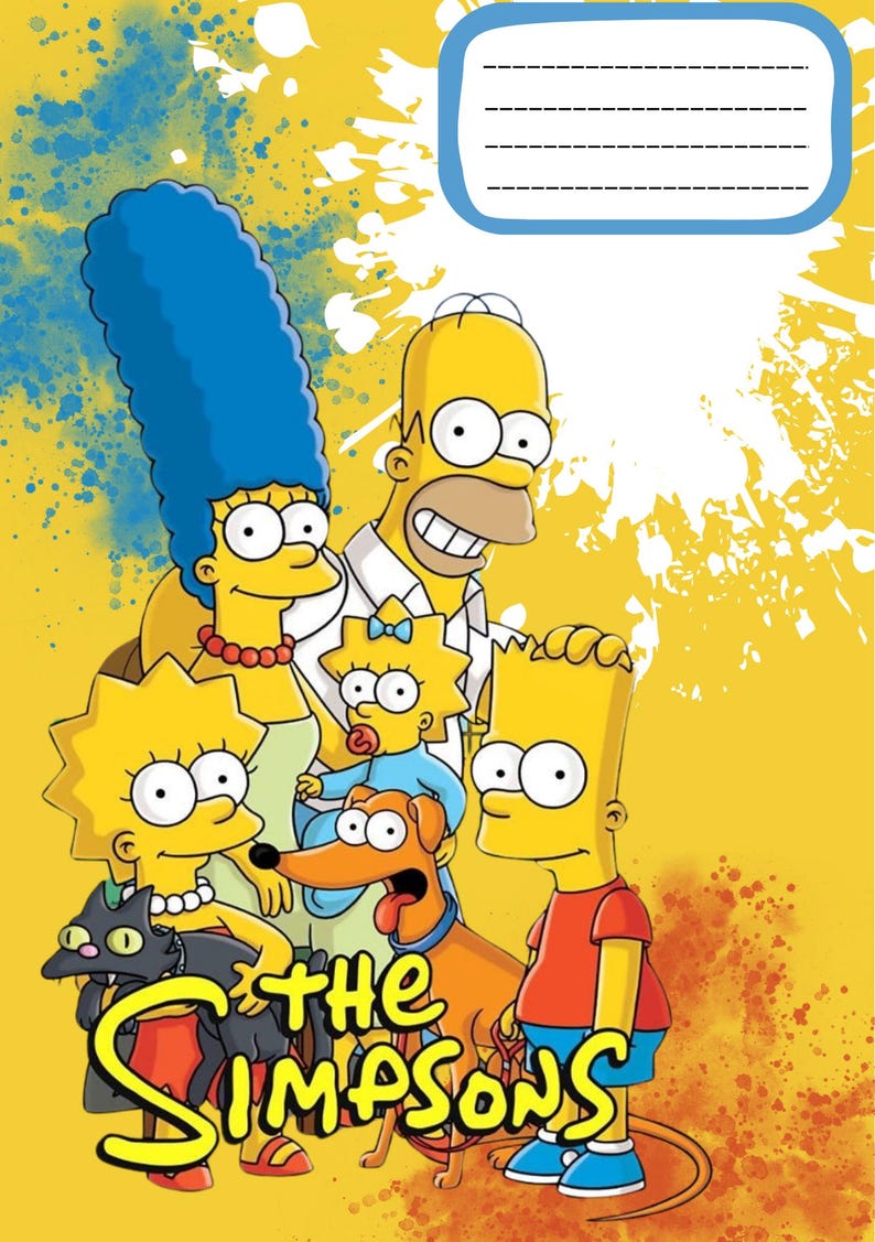 The Simpsons Coloring Book | Printable Fun for Kids | Simpsons Family ...