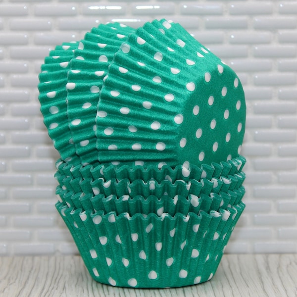 Teal Cupcake Liners - Etsy