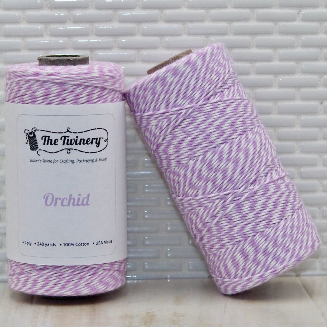 Orchid Bakery Twine by the Twinery (1 Roll) Orchid Crafters Twine ...