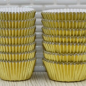 Gold Foil Candy Cups (qty 50) #5 Gold Foil Candy Cups, Gold Candy Cups ...