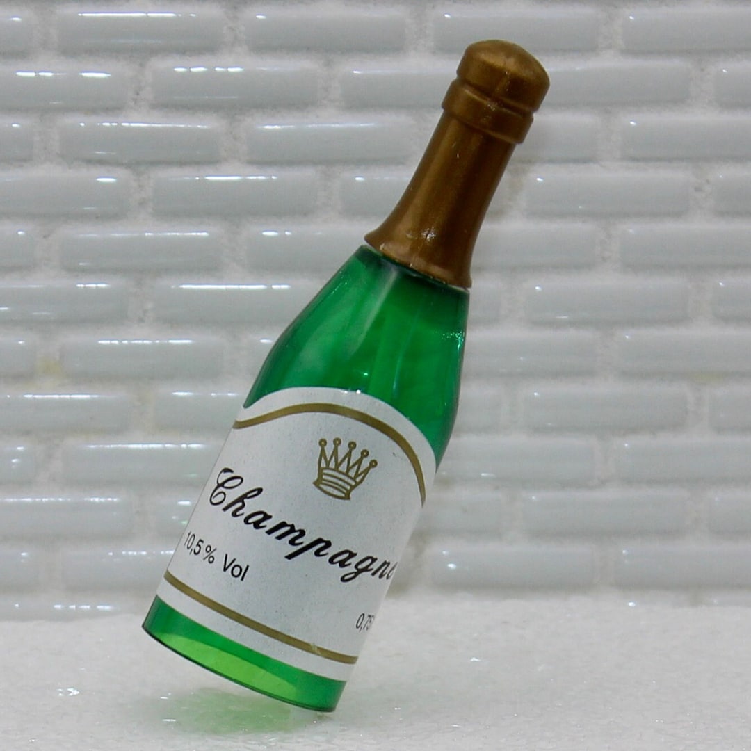Champagne Bottle Cake Pick (qty 4) Champagne Bottle Cake Topper ...