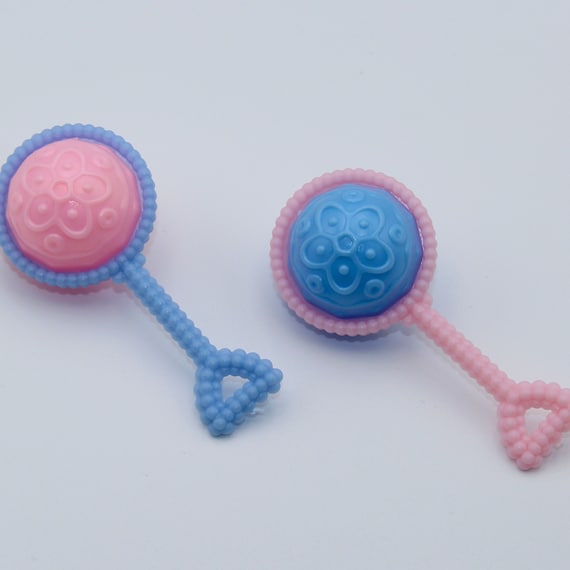 Blue Baby Rattle Clip Art