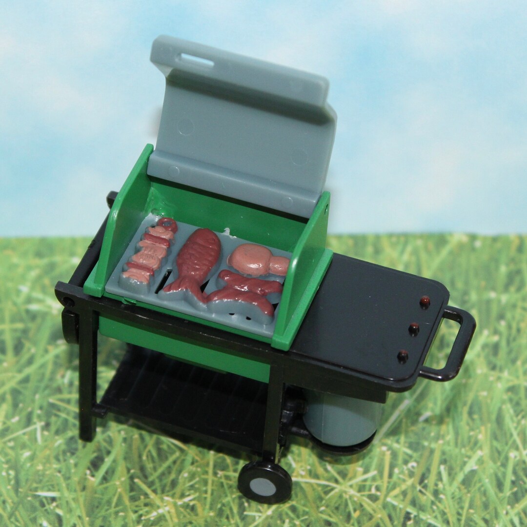 Barbecue Cake Topper - BBQ Cake Decoration, BBQ Craft Supply, Barbecue ...