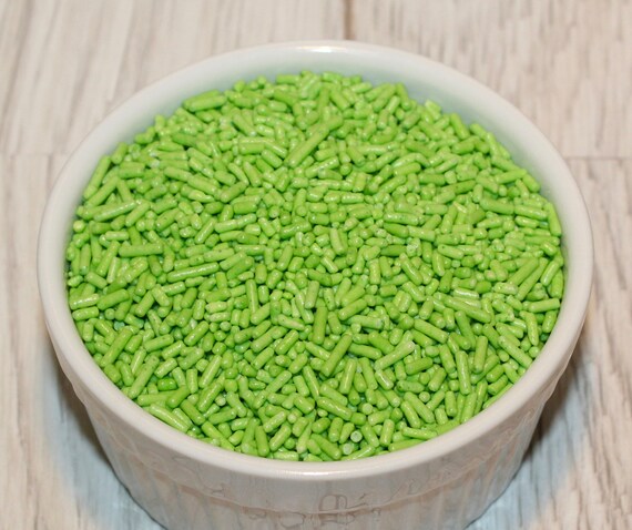 Lime Green Jimmie Sprinkles 4 Oz Lime Green Sprinkles | Etsy